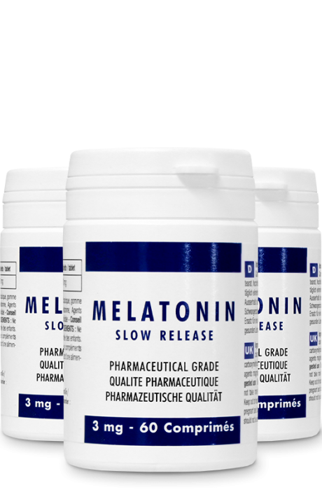 Mélatonine 3 mg – 3 x 60 comprimés (action prolongée) – NUTRIFORMLAB